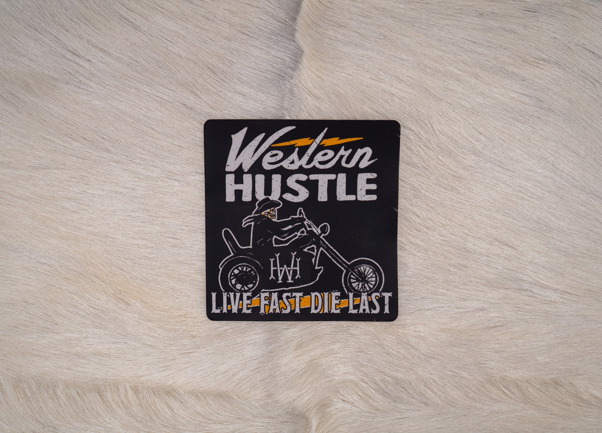 Live Fast Die Last – Lane Frost Brand