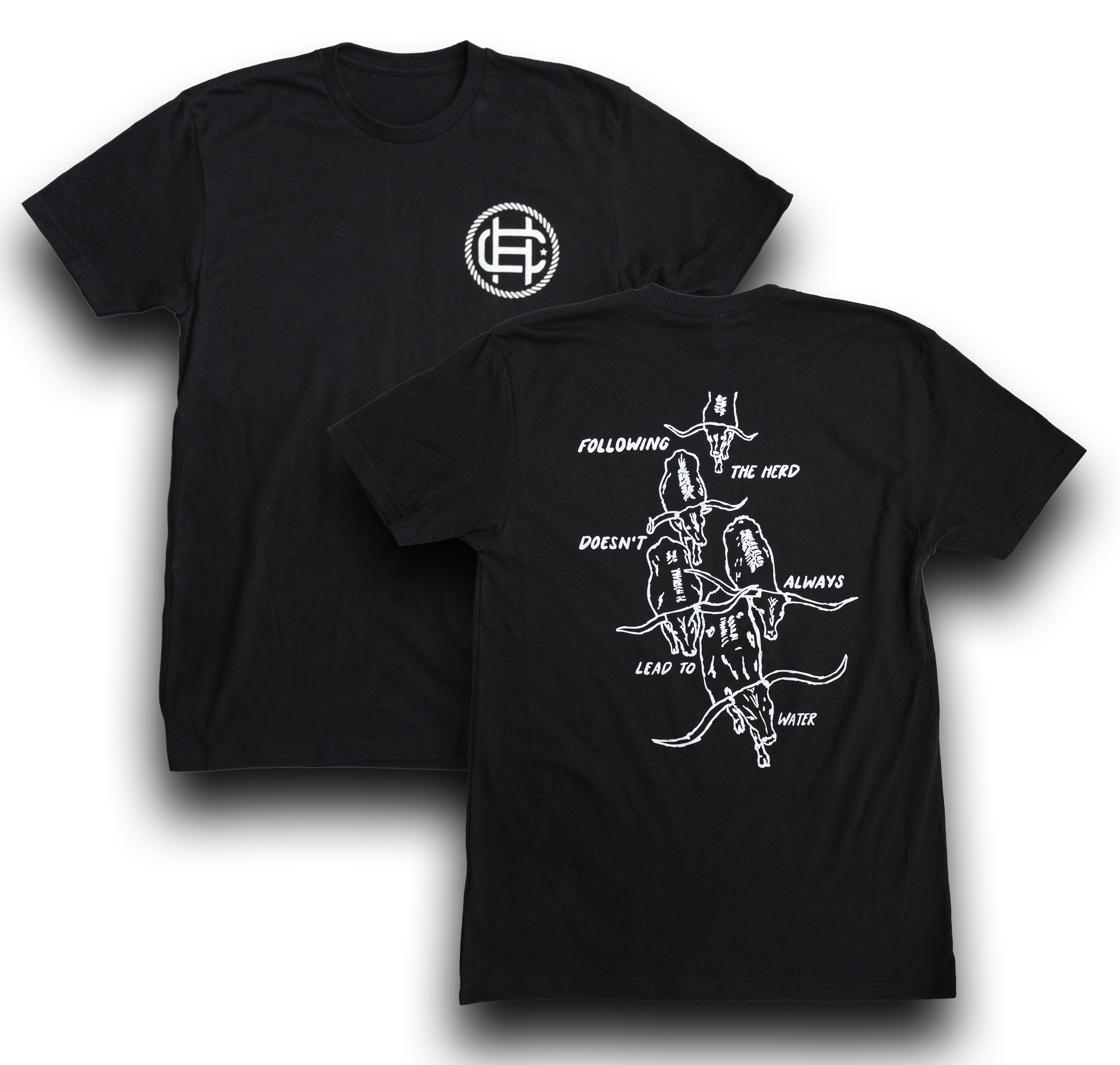Waterin' Hole Tee – Lane Frost Brand